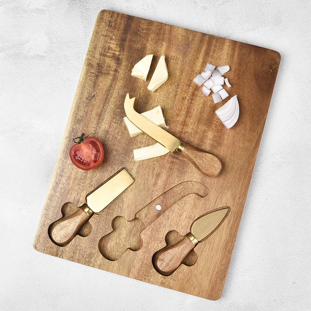 2022 Bamboo Cheese Board Set