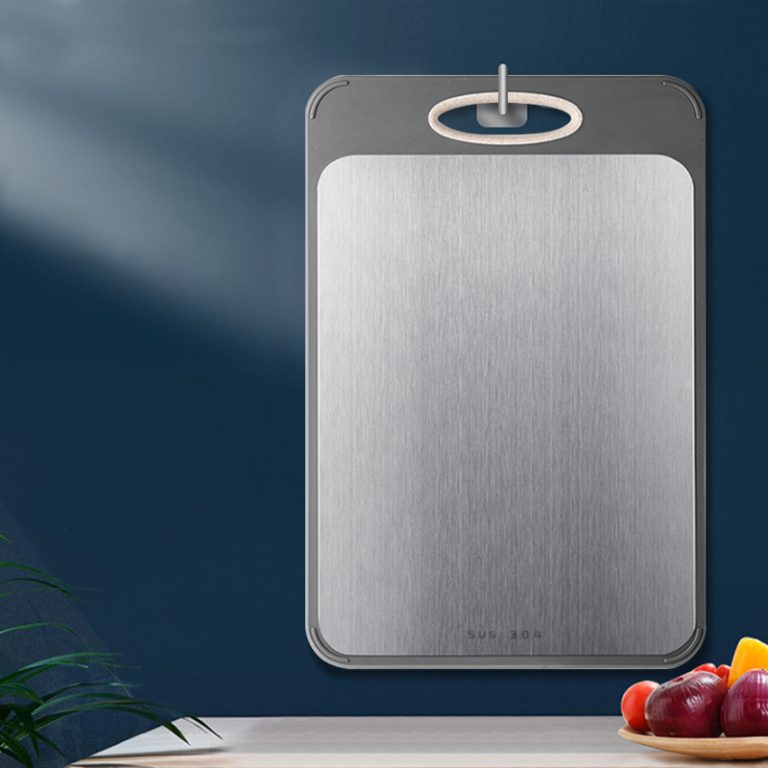 stainless steel cutting board